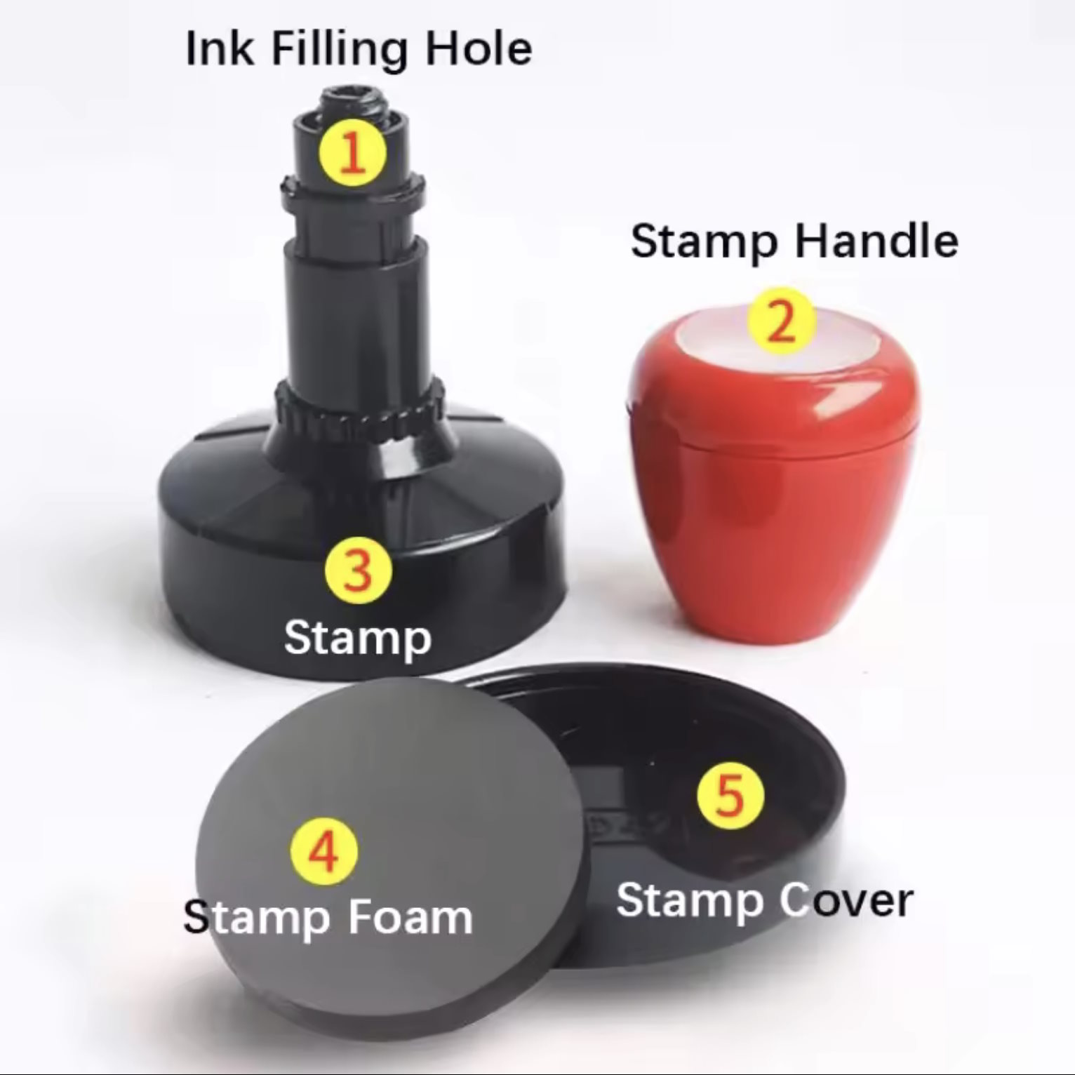 Target Sports USA Red Self Inking Stamp for Targets